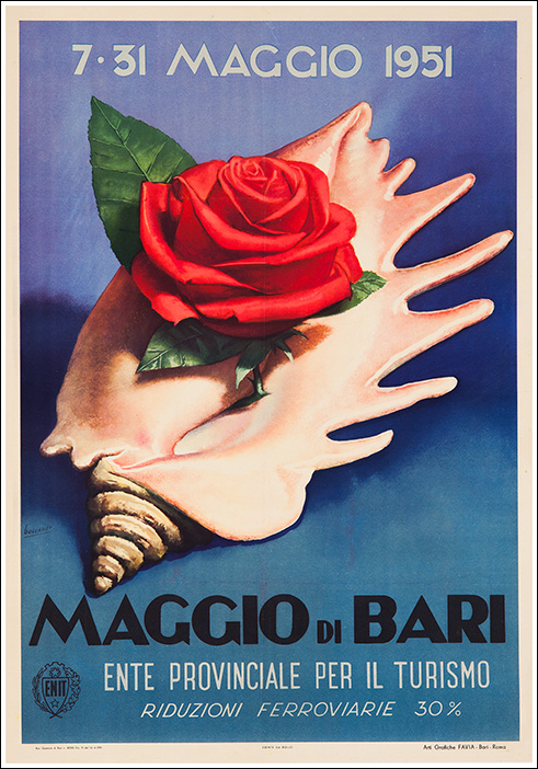 Maggio Di Bari 1951 Calendar